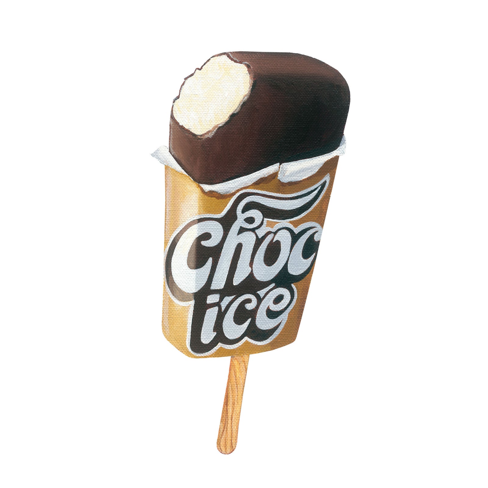 Choc Ice c.1970 – Artist Orla Walsh