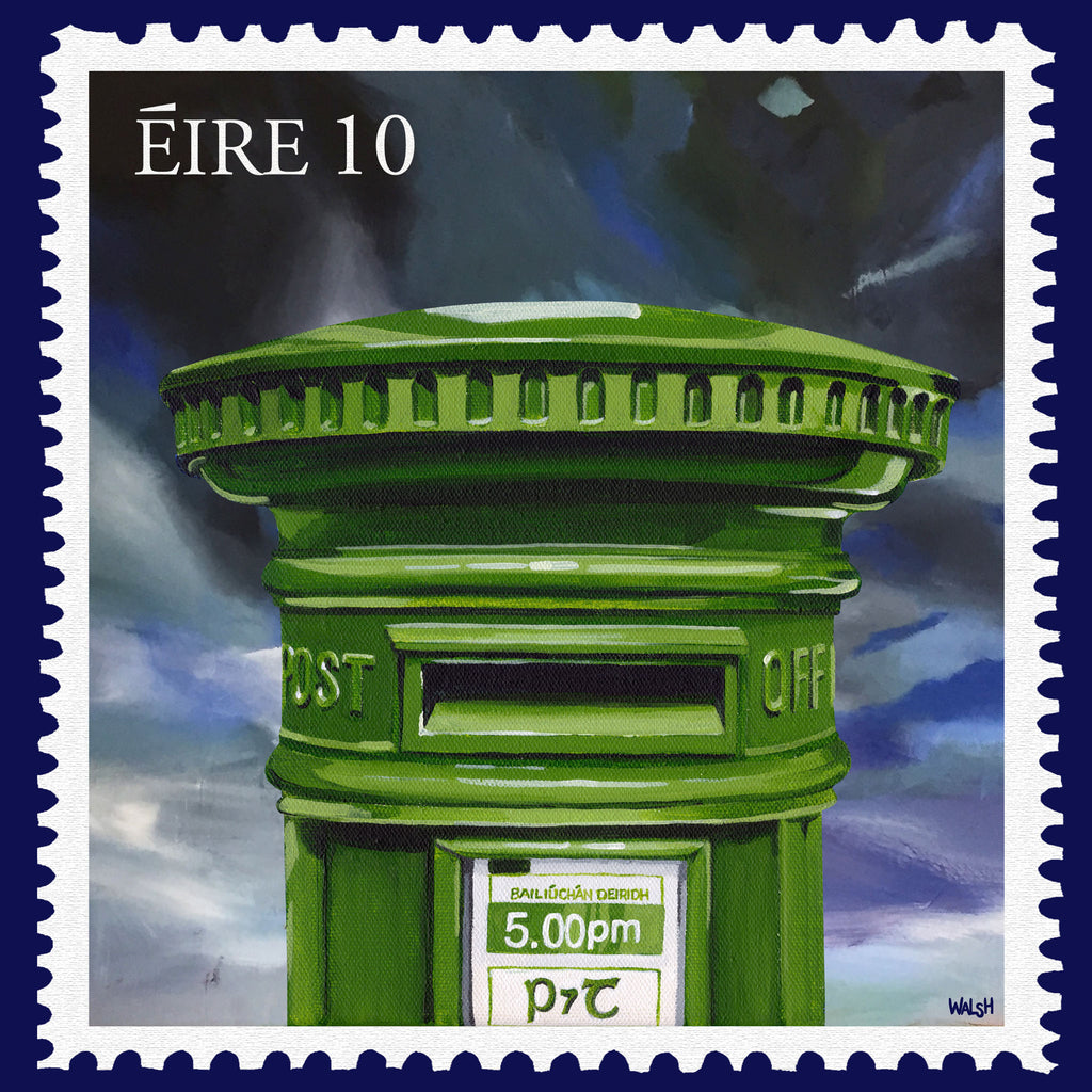Slan 10p Stamp – Artist Orla Walsh